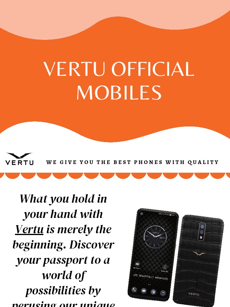 Vertu Official Mobiles | PDF