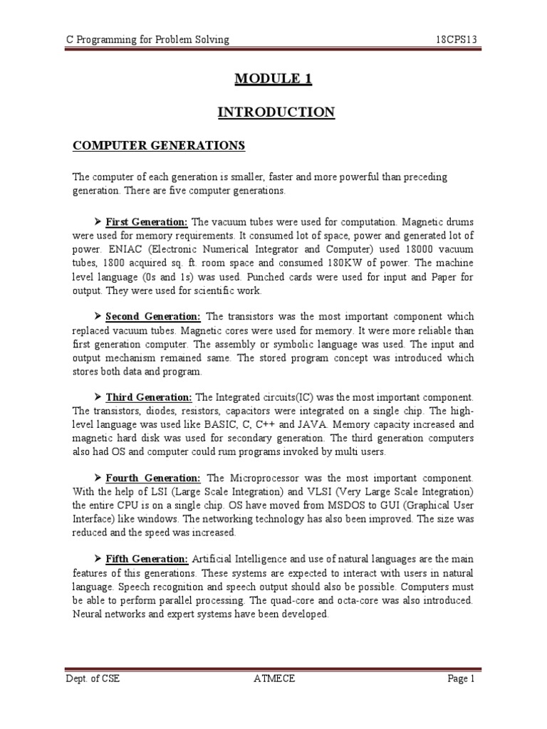 Module 1 Converted676 | PDF | Data Type | Integer (Computer Science)