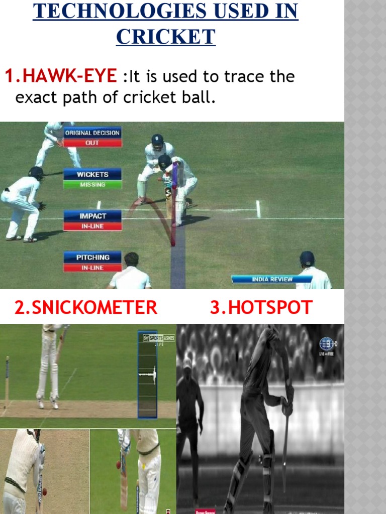 Technologies Used in Cricket | PDF