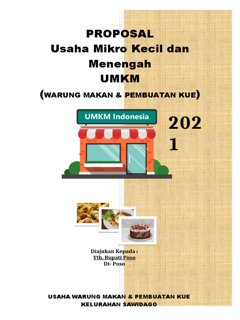 Proposal UMKM Nasi Goreng Dan Kue Ulang Tahun | PDF