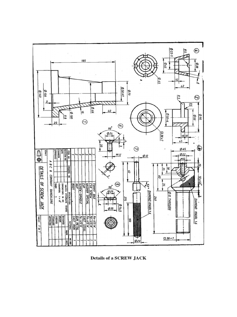 All Assembly Drawings | PDF | Tools | Manufactured Goods