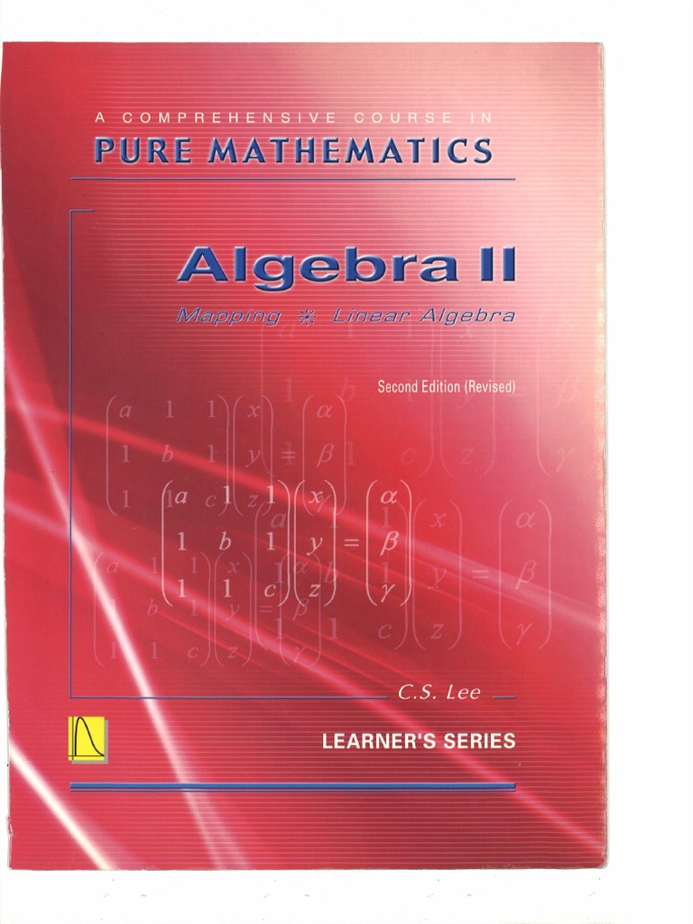 Pure Mathematics - Alegra II | PDF