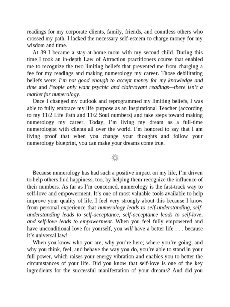The Numerology Guidebook - Michelle Buchanan - p0014 | PDF | Self ...