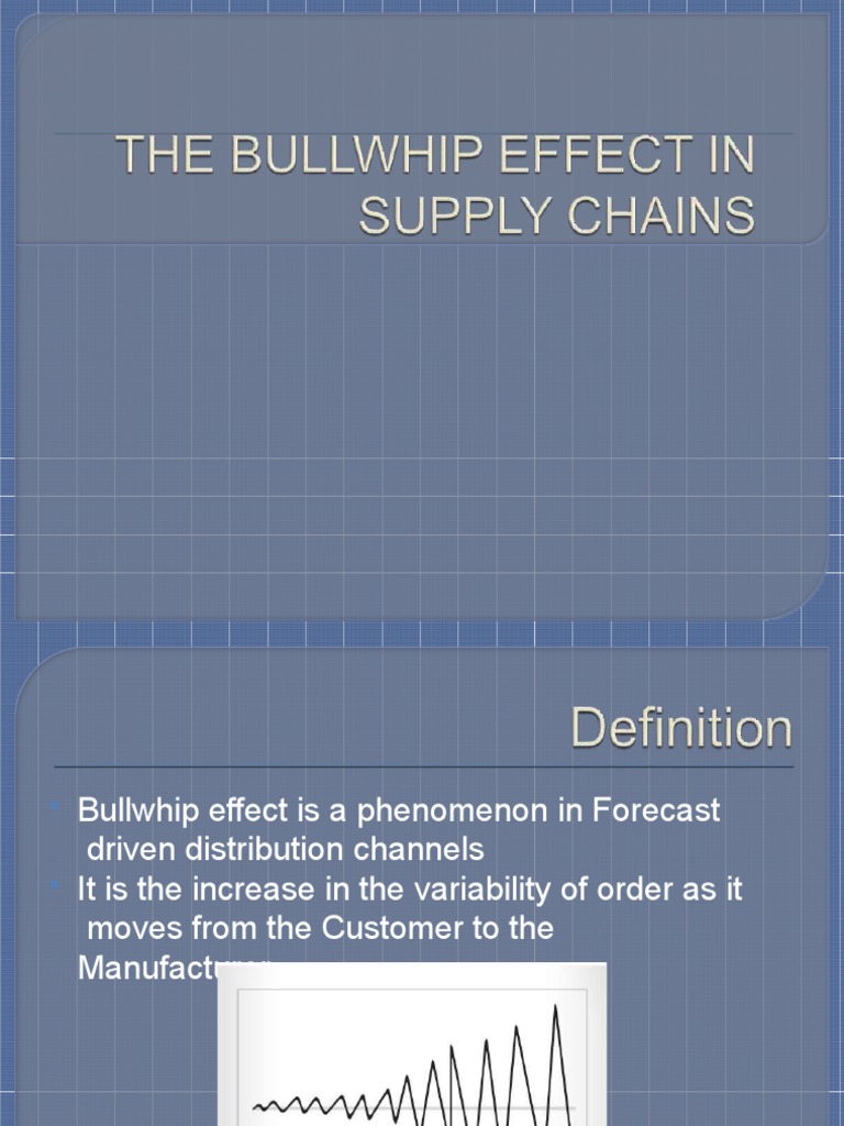 Bull Whip Effect | PDF | Inventory | Supply Chain Management