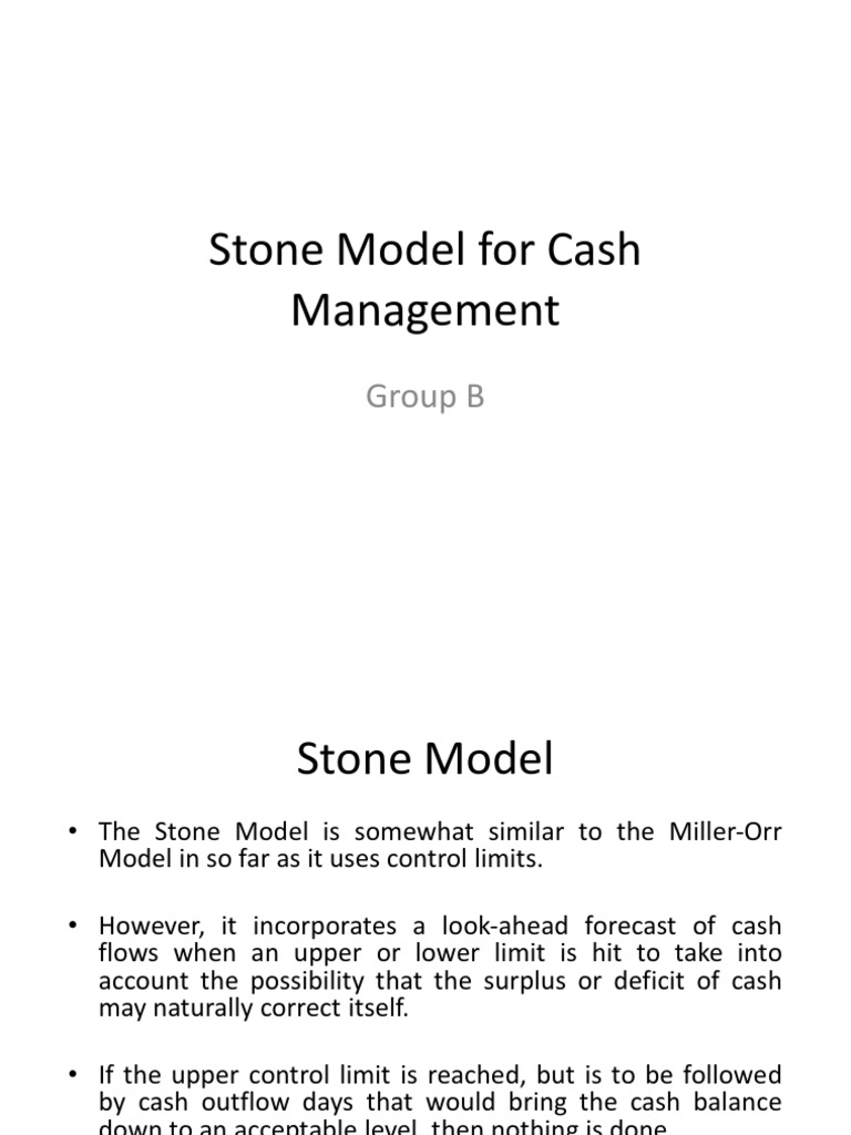 Miller-Orr Cash Management Model | PDF | Business | Finance & Money ...