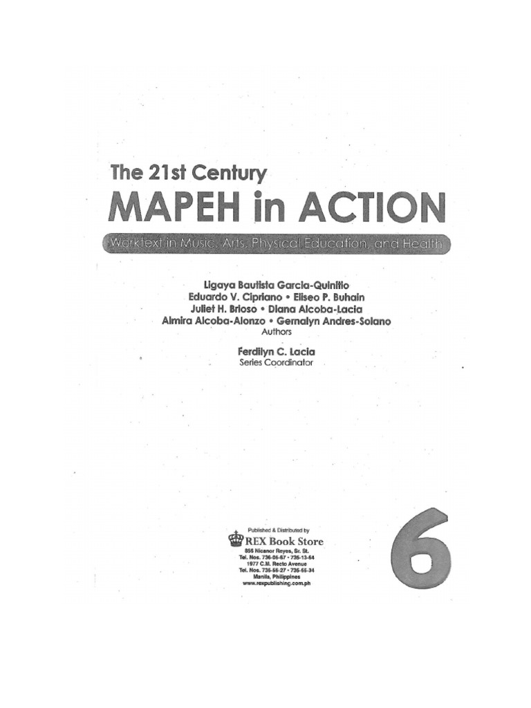 21st Century MAPEH in Action 6 | PDF