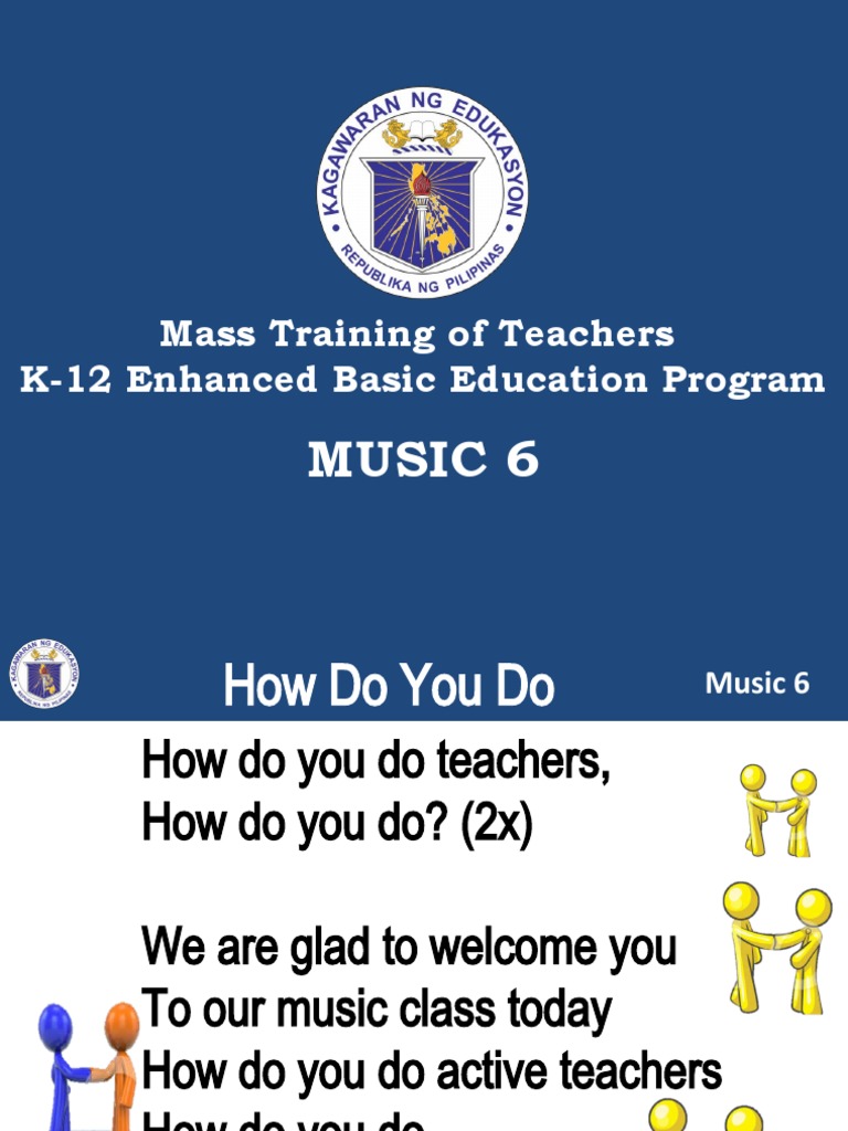 K-12 Music Curriculum Training | PDF | Curriculum | Learning