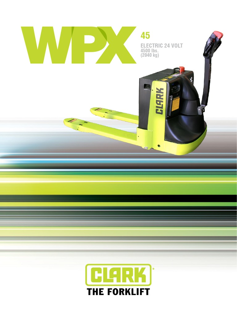 CLARK WPX FeatureBrochure | PDF | Electric Motor | Gear