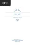 IEEE 830 Plantilla | PDF | Caso de uso | Ingeniería de software