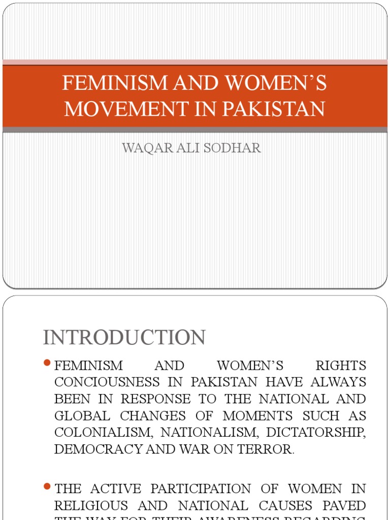 Feminism and Women's Movement in Pakistan | PDF | All India Muslim ...