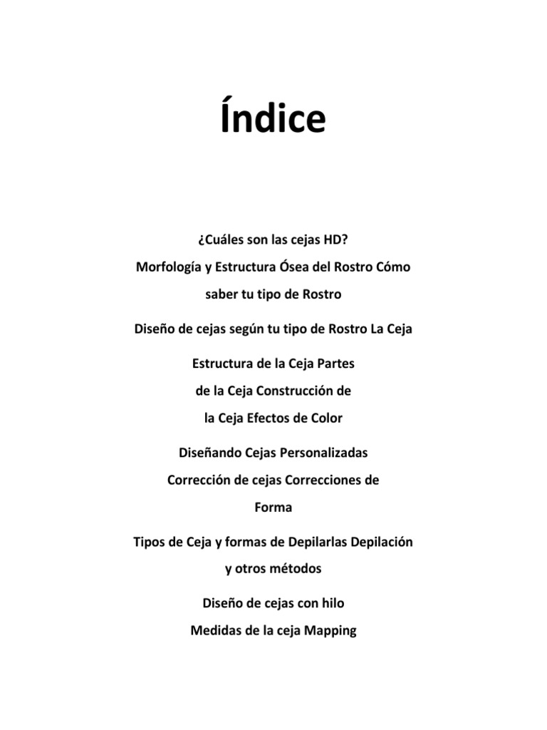 Manual Ceja HD JL | Descargar gratis PDF | Depilación | Ceja