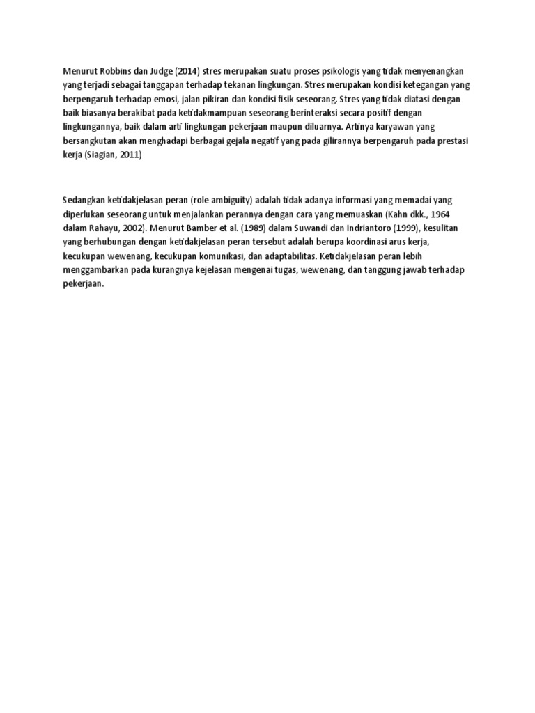 Menurut Robbins Dan Judge | PDF
