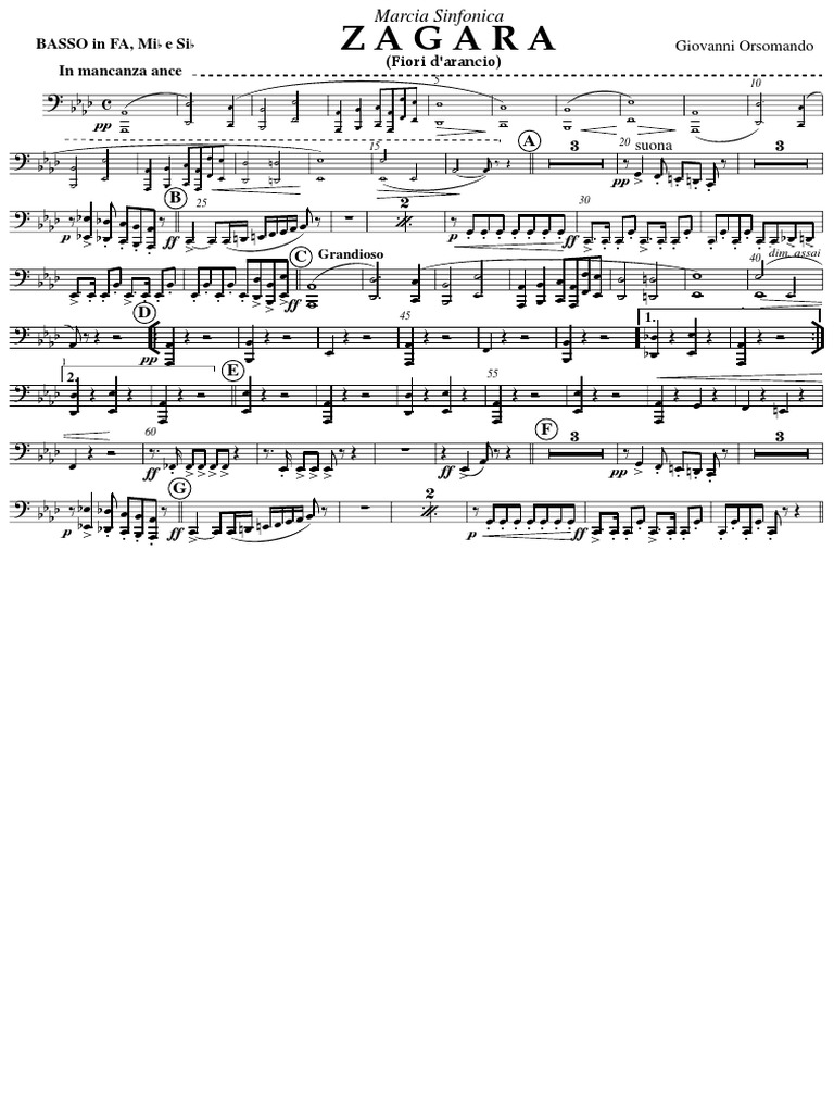 Zagara - Orsomando - Parti | PDF