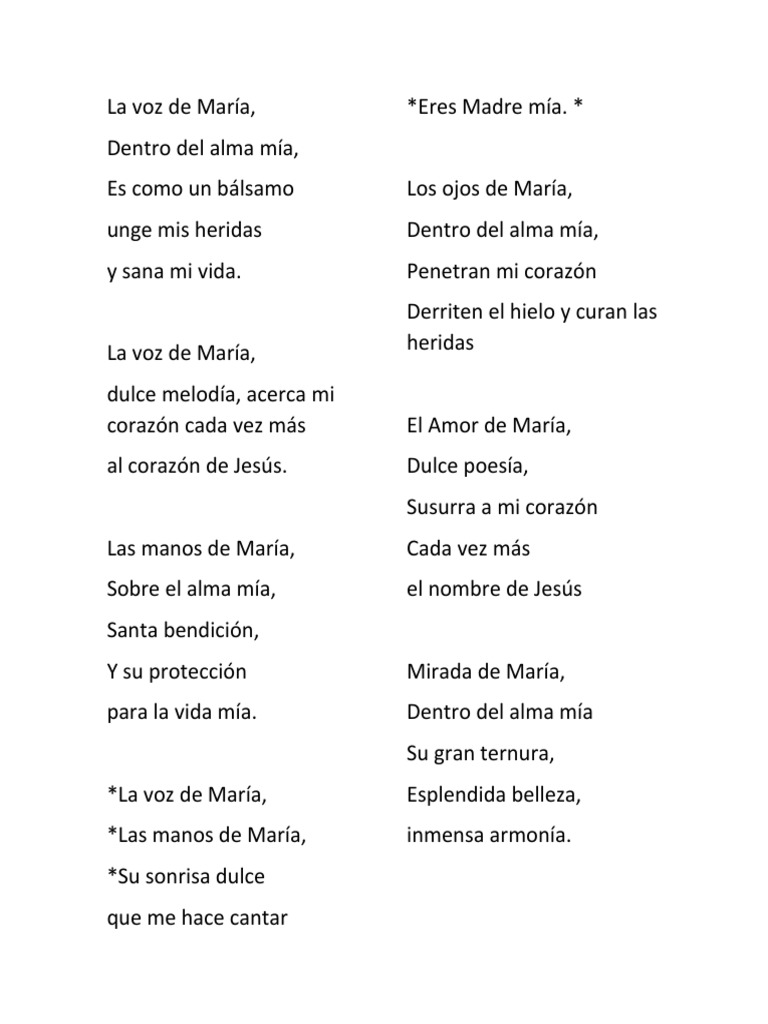 La devoción a María a través de la poesía | PDF