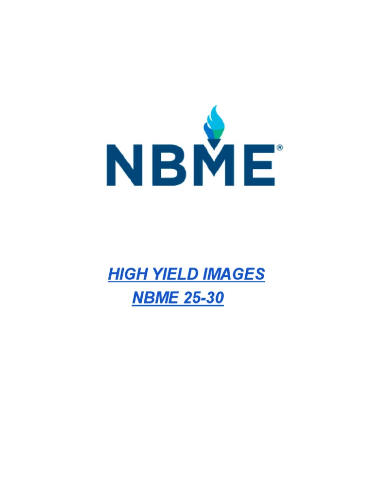 New NBME High-Yield Images | PDF | Esophagus | Lung