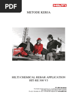 17-Metode Kerja Bobok Beton Eksisting | PDF
