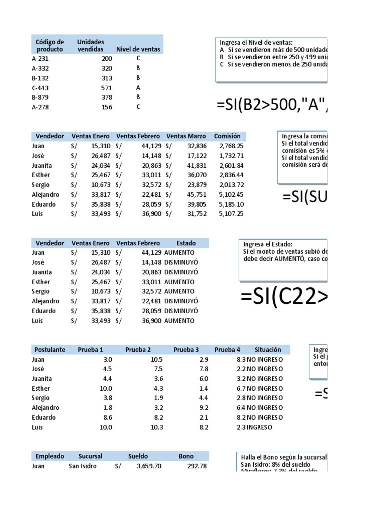 Prácticas Función SI 02 | PDF