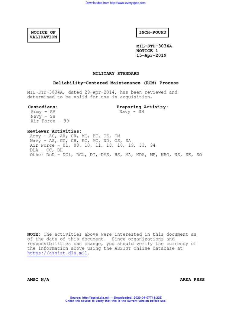 Source: Http://assist - Dla.mil - Downloaded: 2020-04-07T18:22Z Check ...