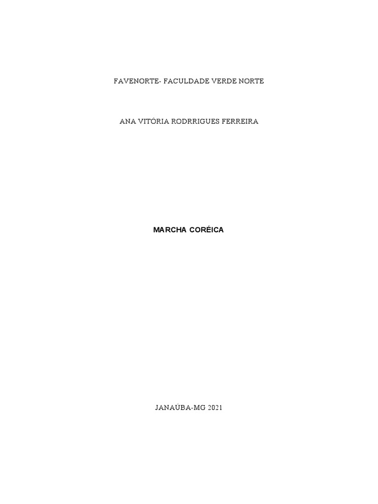 Marcha Coreica | PDF