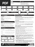 Masks - Character Sheet | PDF