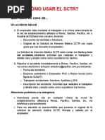 Mapfre Formato 1 SCTR | PDF