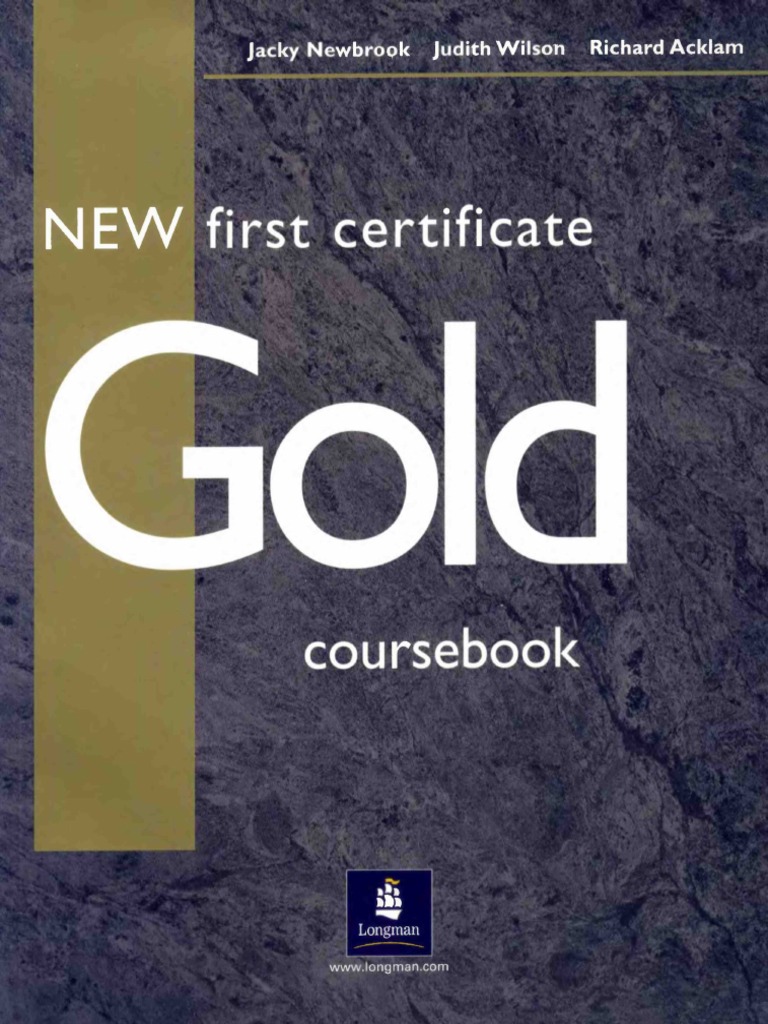 New First Certificate Gold Coursebook | PDF