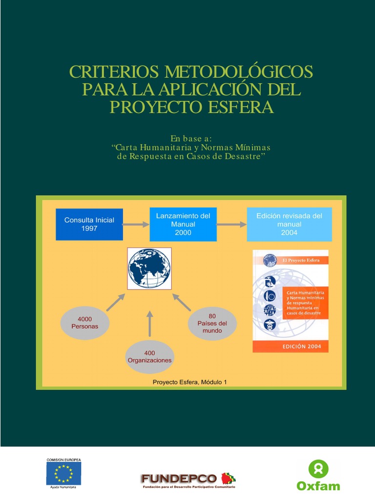346 Criterios Metodologicos para La Aplicacion Del Proyecto Esfera ...