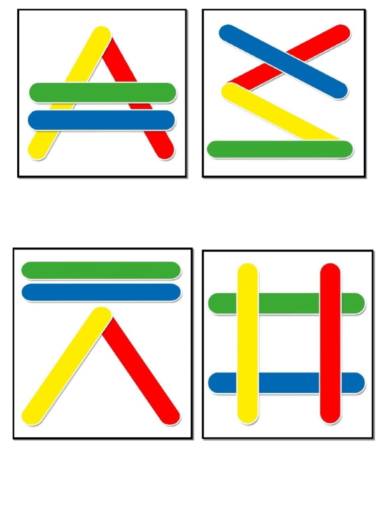 Figuras Con Palitos | PDF