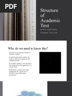 Academic Text Vs Non Academic Text | PDF
