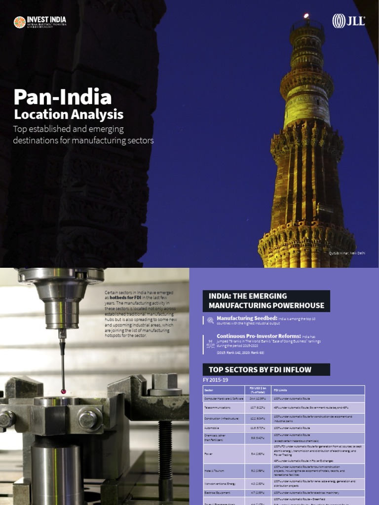 Pan-India: Location Analysis | PDF | Foreign Direct Investment | Business
