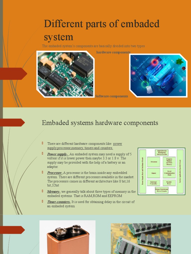 Different Parts of Embaded System | PDF