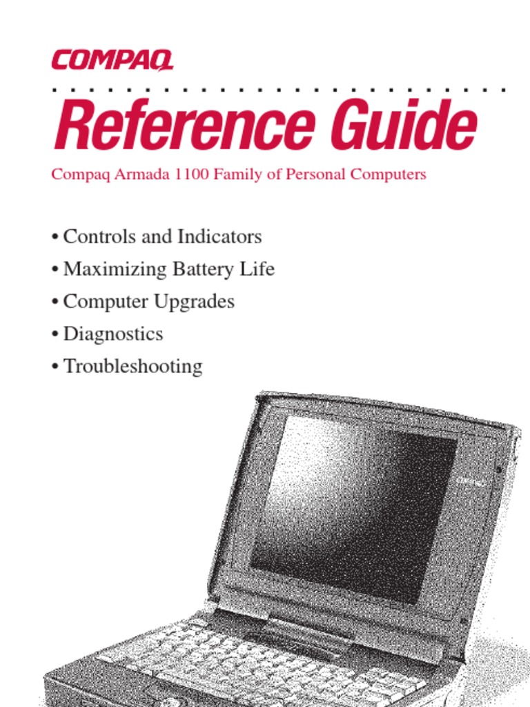 Compaq Armada 1100 Family of Personal Computers | PDF | Electromagnetic Interference | Computer ...