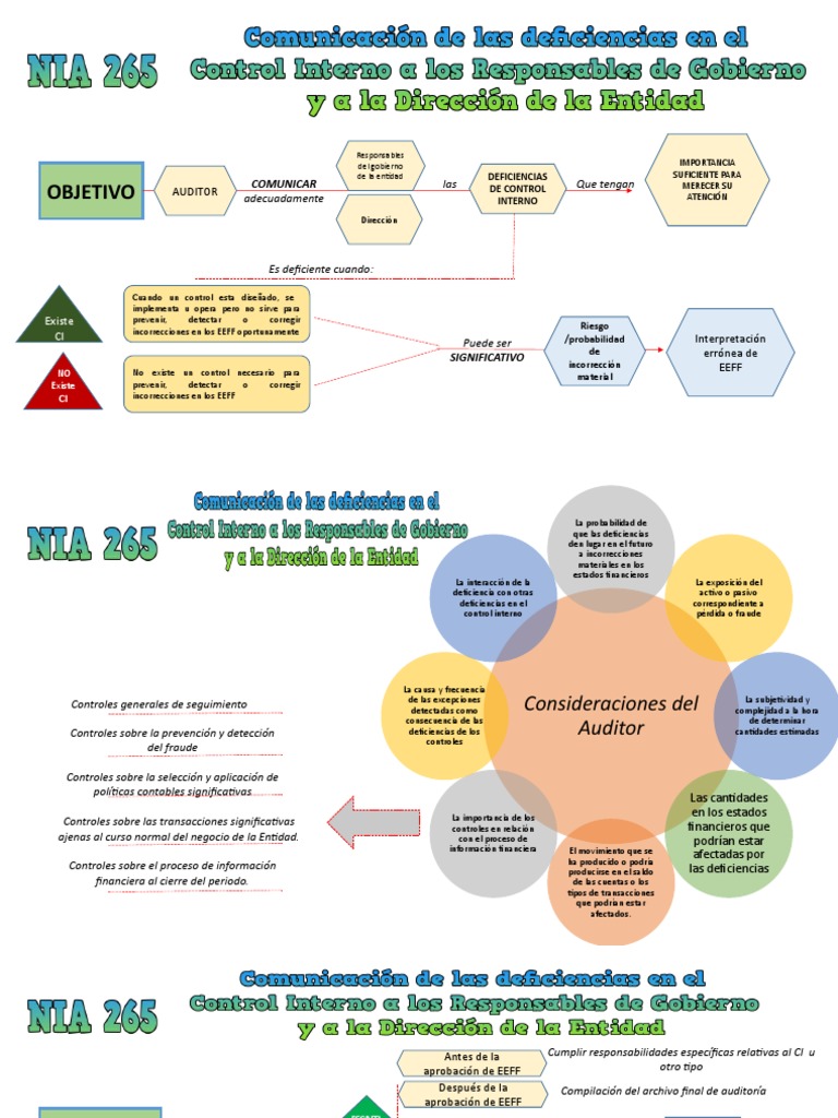 Nia 265 | PDF | Auditoría | Comunicación