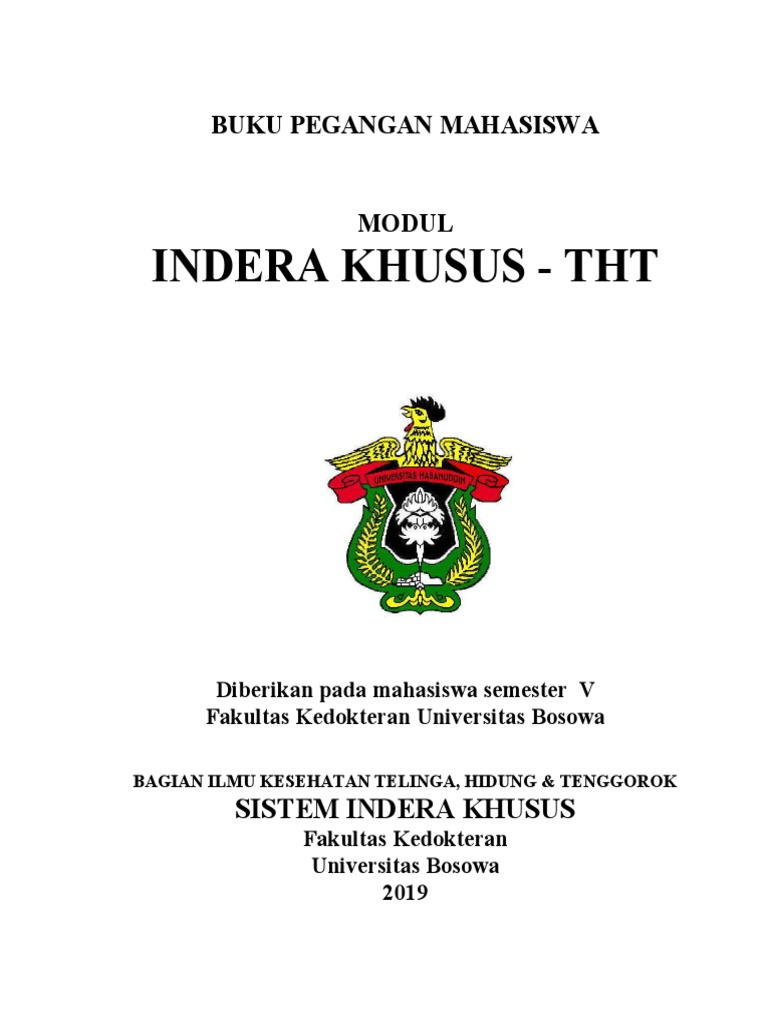 Modul PBL Mahasiswa Unibos THT | PDF | Pengembangan Diri | Kesehatan Holistik