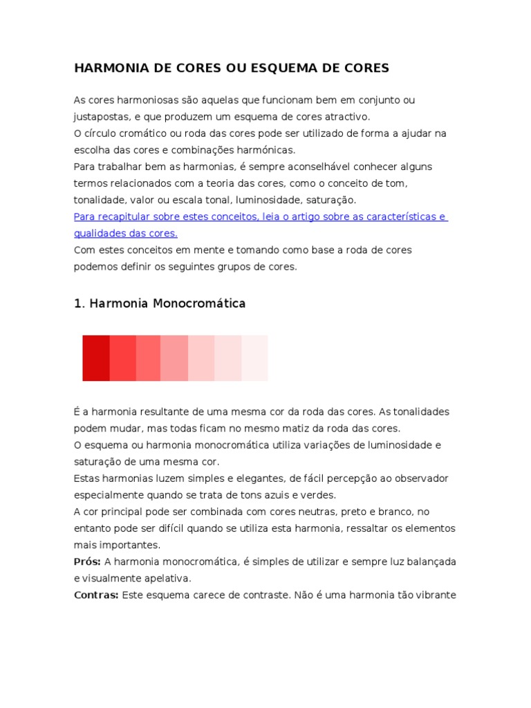 Definicao Do Esquema De Cores Triadicas O Que é A Teoria Das Cores?
