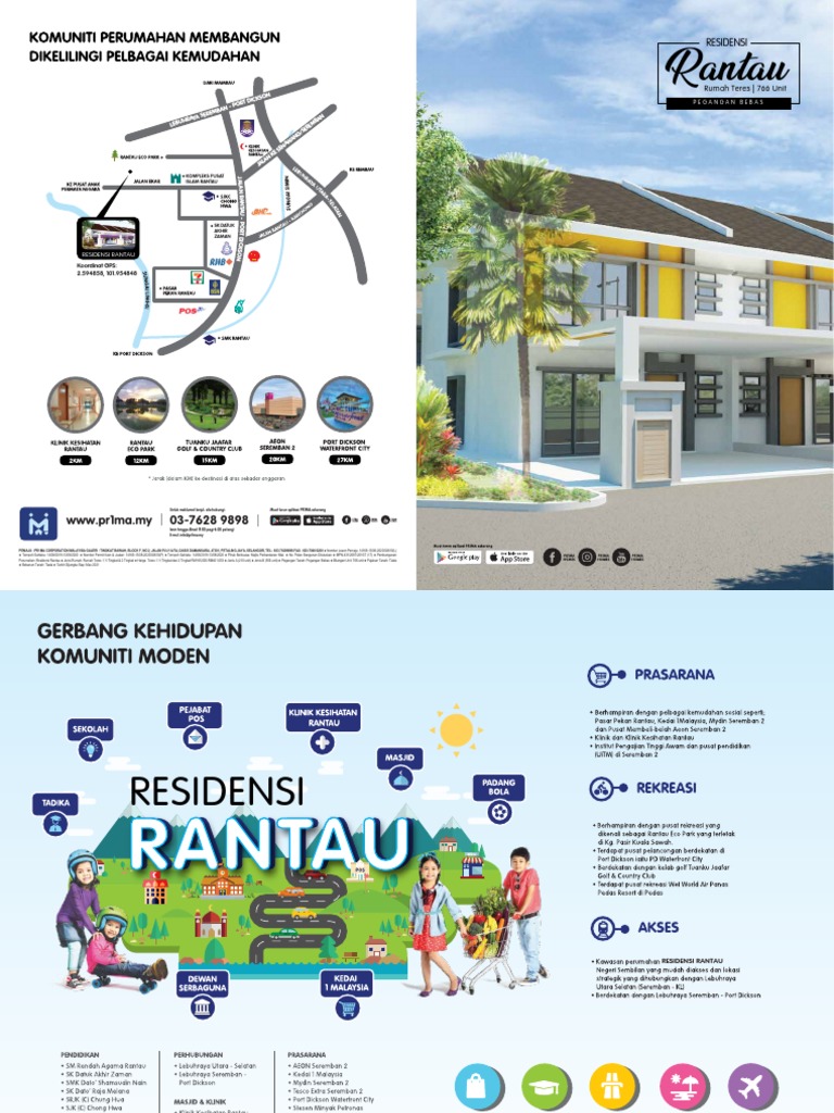 Residensi Rantau: Rumah Teres 766 Unit | PDF