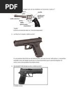 Partes de Un Revolver | PDF | Revólver | Cartucho (armas de fuego)