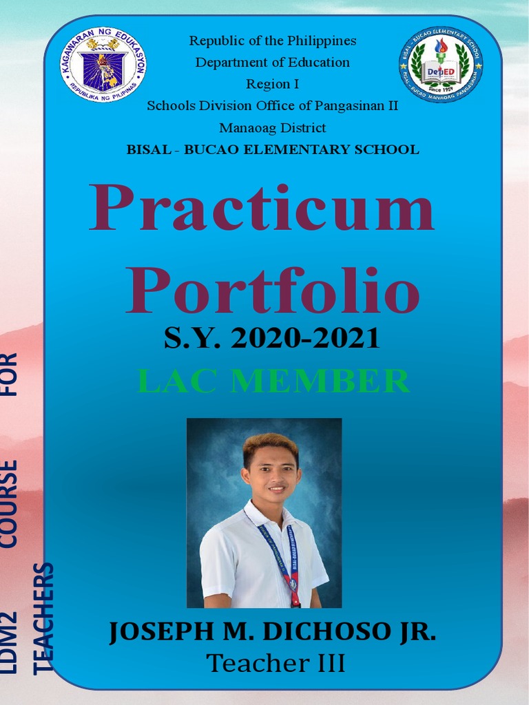 LDM2 Practicum Portfolio for Teachers | PDF | Lesson Plan | Teachers