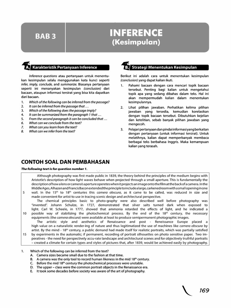 Bhs Inggris-Inference | PDF