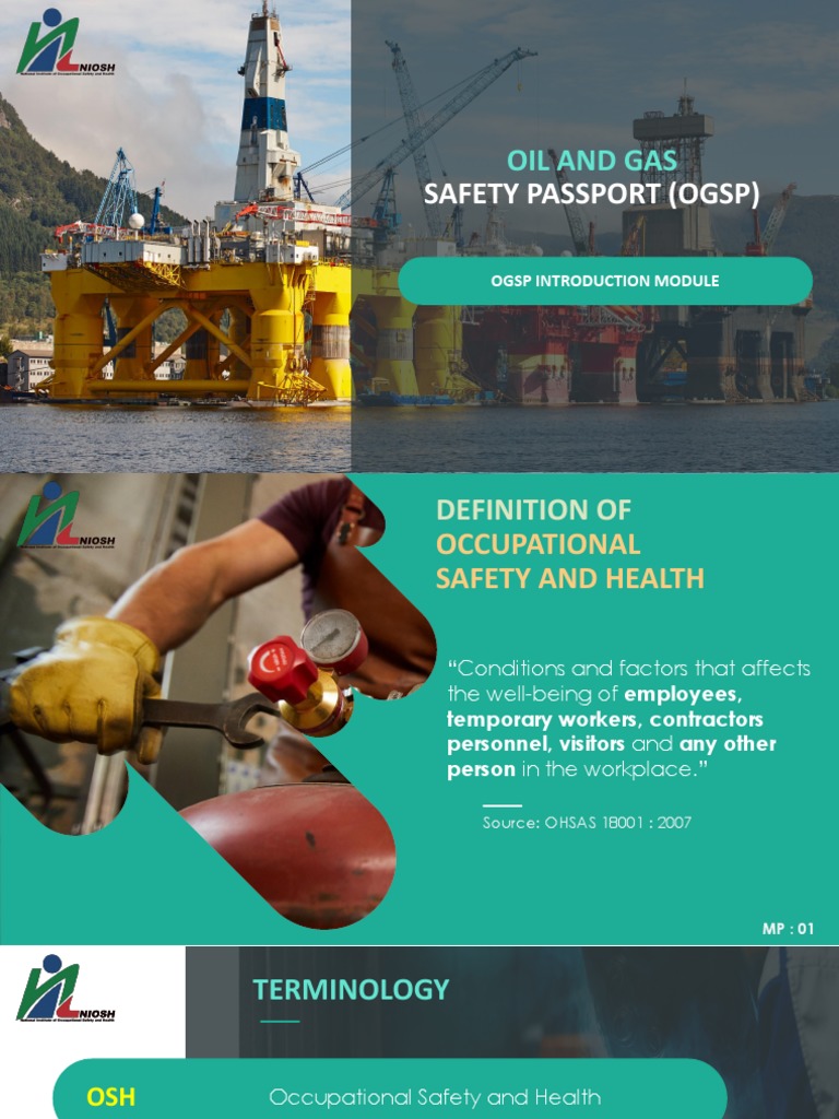 Oil and Gas: Safety Passport (Ogsp) | PDF | Workplace | Occupational ...