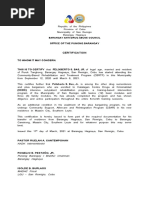 Badac Certification of Drug Watchlist Personalities | PDF