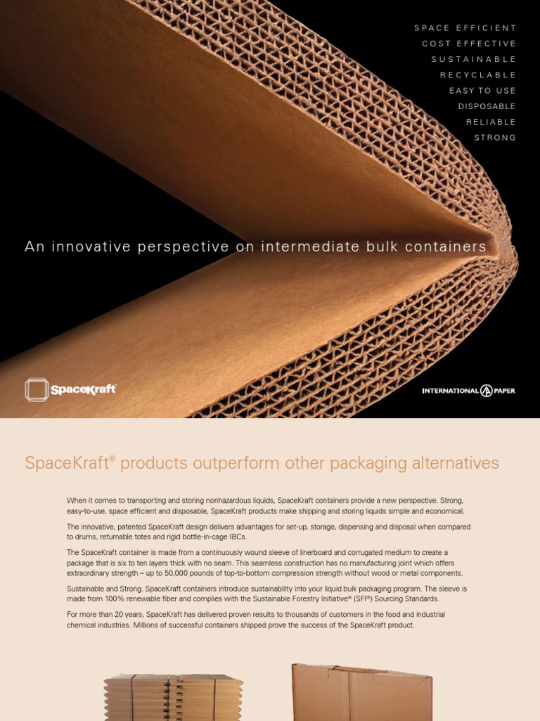 1 SpaceKraft Brochure | PDF | Pallet | Packaging And Labeling
