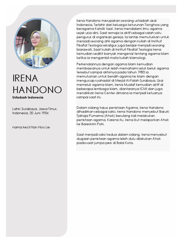 Irene Handono | PDF
