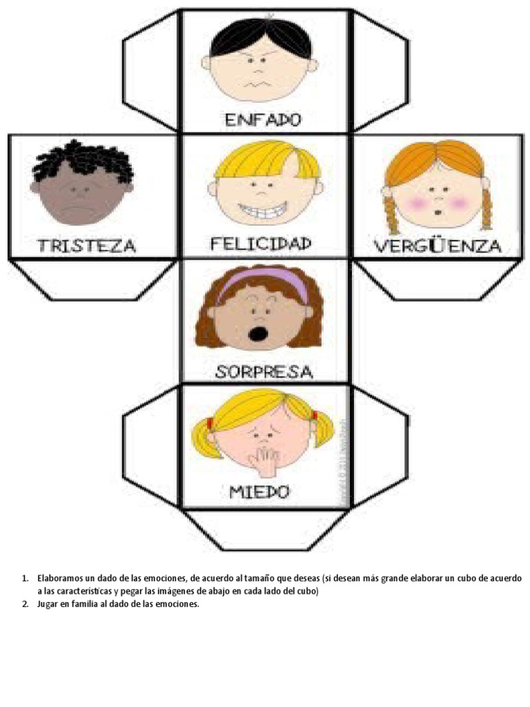 Dado de Emociones | PDF
