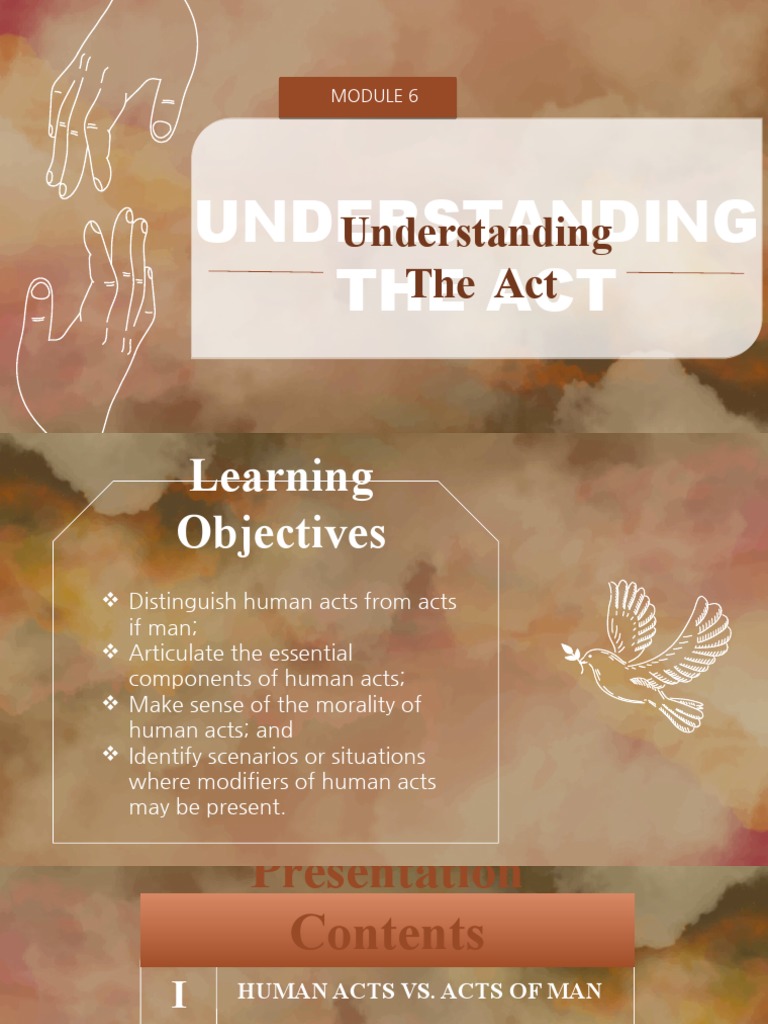 Module 6 Act | PDF | Free Will | Morality