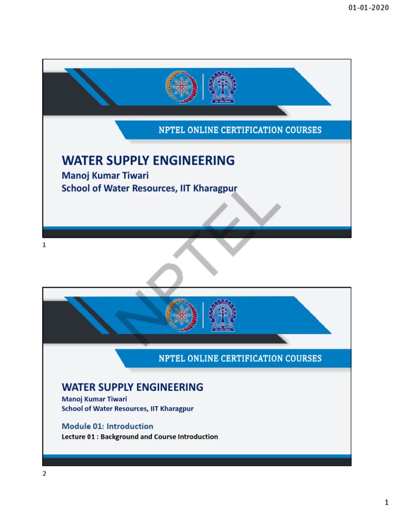 Water Engineering for Students | PDF | Water Scarcity | Water Resources
