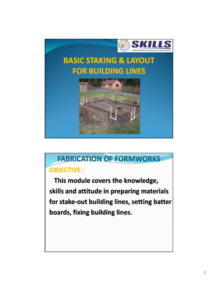 Basic Lay Outing | PDF | Surveying | Nature