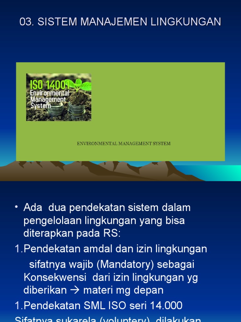 03.konsep Sistem Man. Lingkungan (-Iso-14000) | PDF