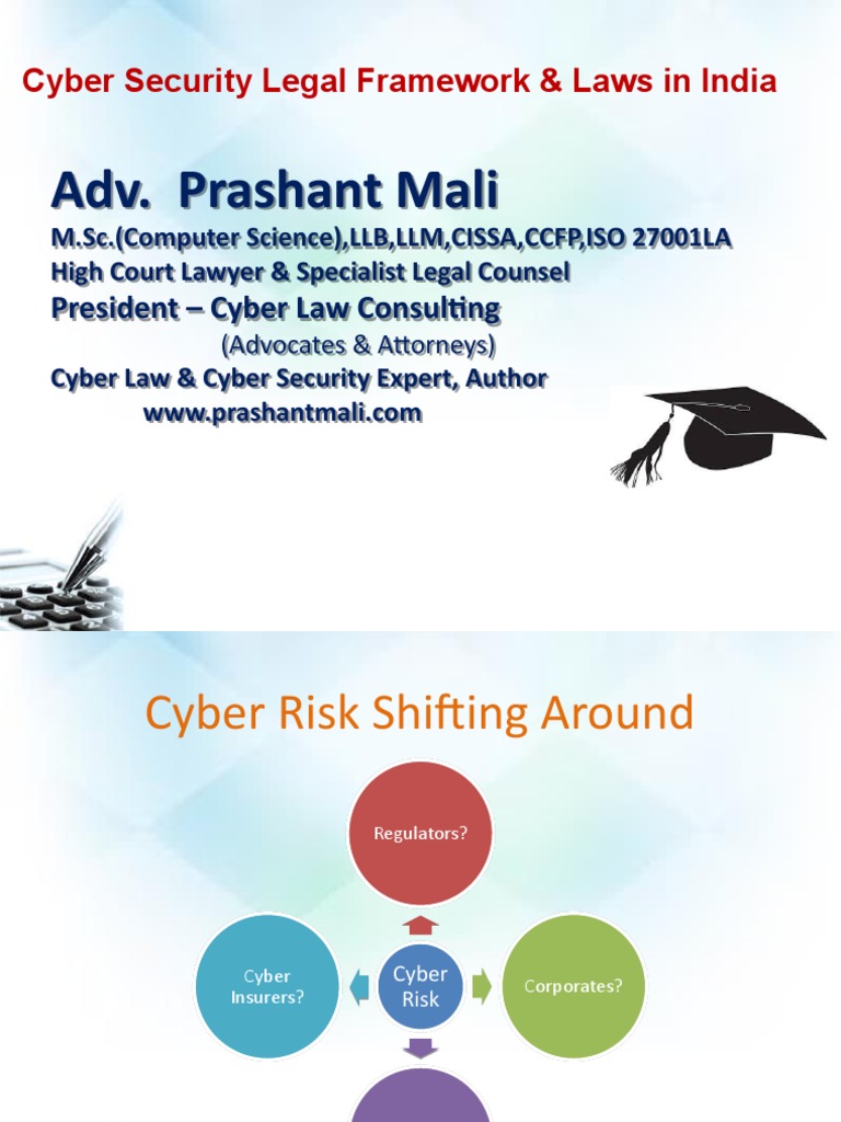 Cybersecurity Legal Framework and Laws in India | PDF | Computer ...