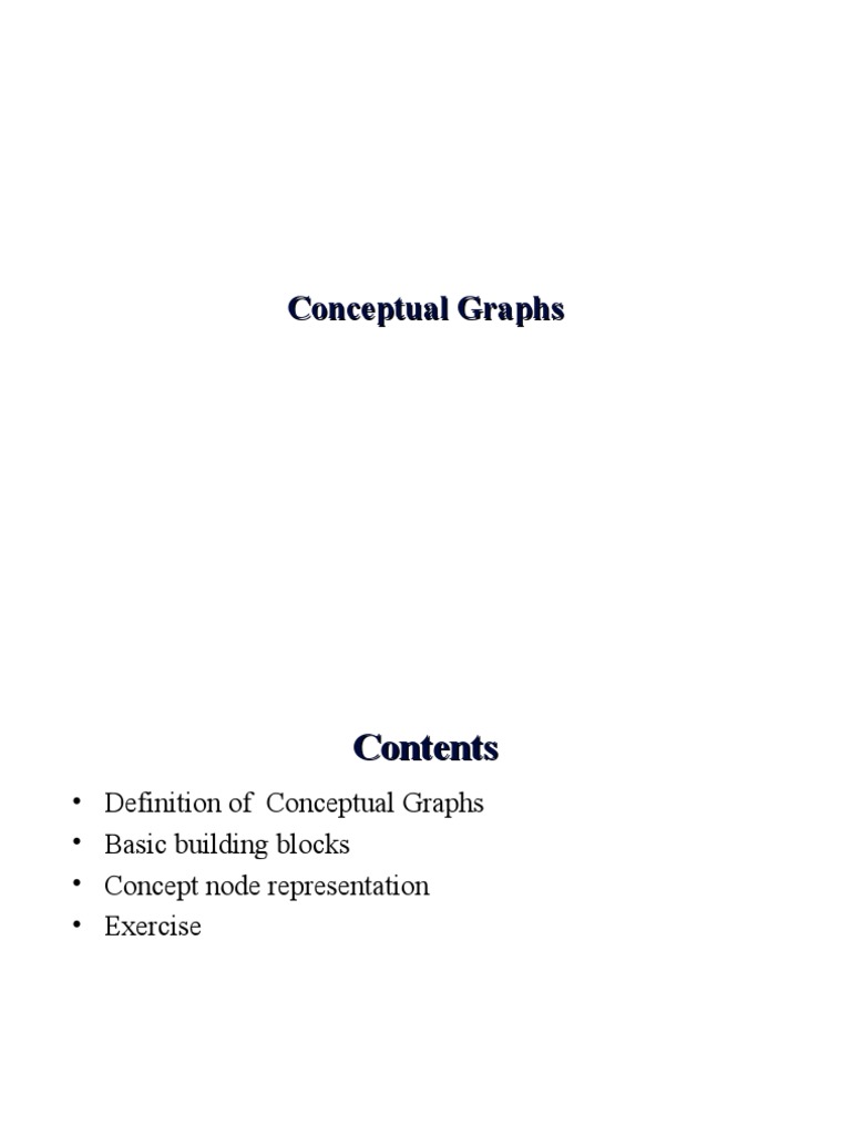 Conceptual Graphs: A Comprehensive Guide | PDF | Concept | Abstraction